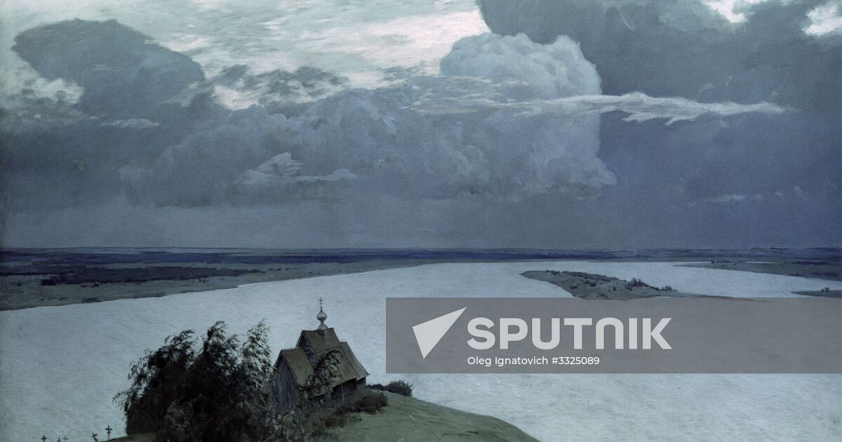 Above the Eternal Peace painting by Isaac Levitan | Sputnik Mediabank