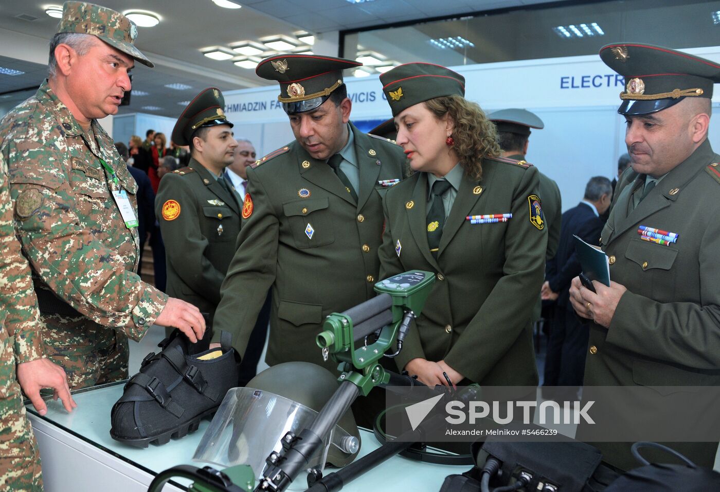 ArmHiTec-2018 International Exhibition of Arms and Defense Technologies in Yerevan | Sputnik ...