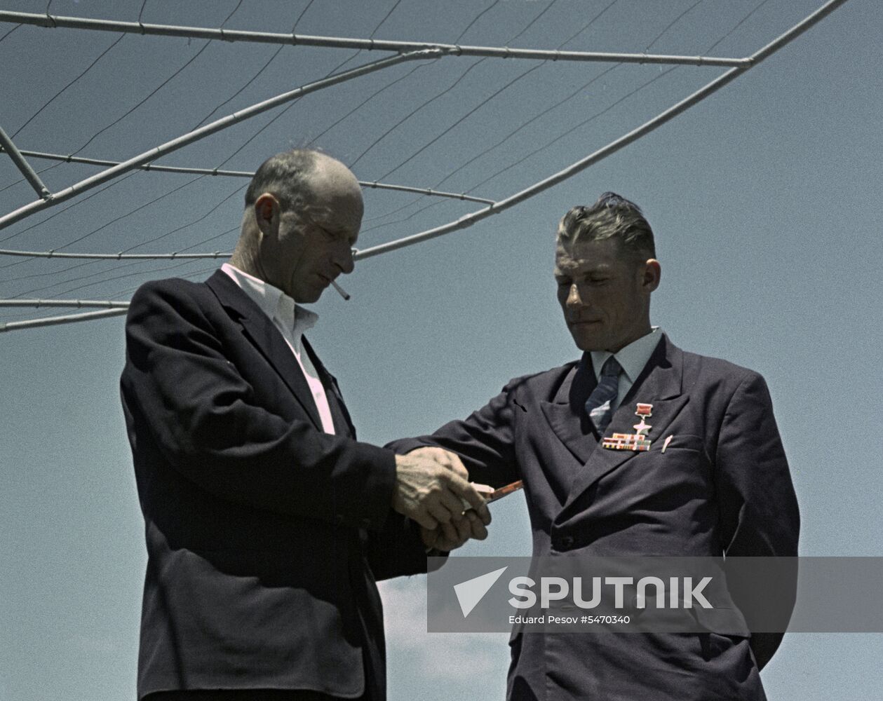 Mikhail Yegorov and Meliton Kantaria | Sputnik Mediabank