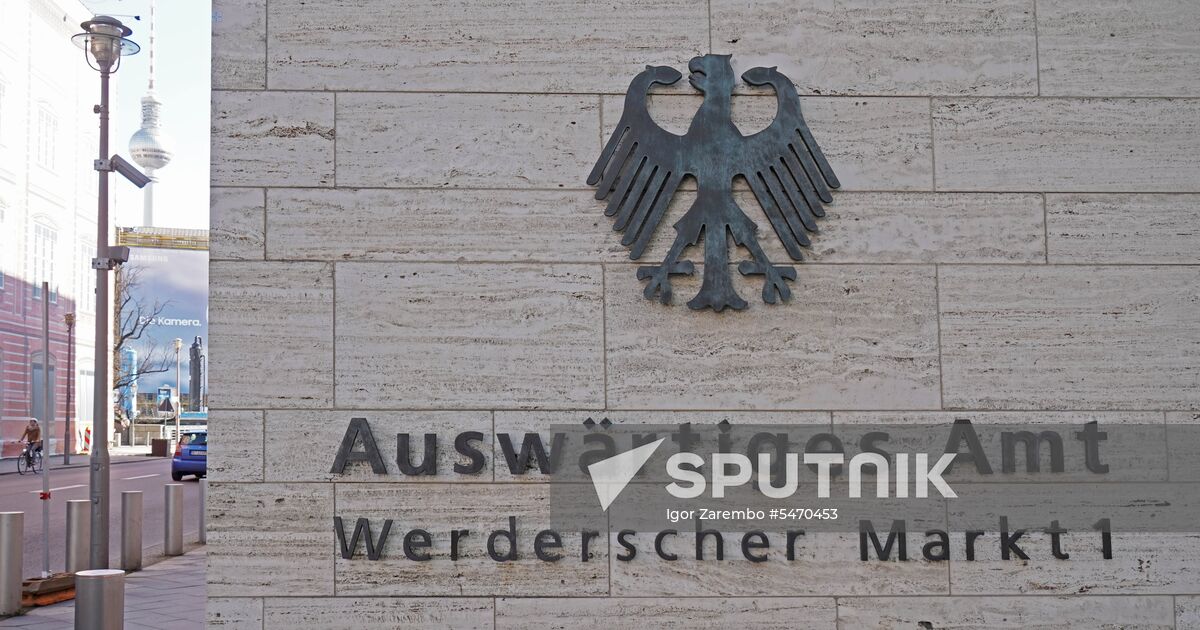 German Foreign Ministry | Sputnik Mediabank