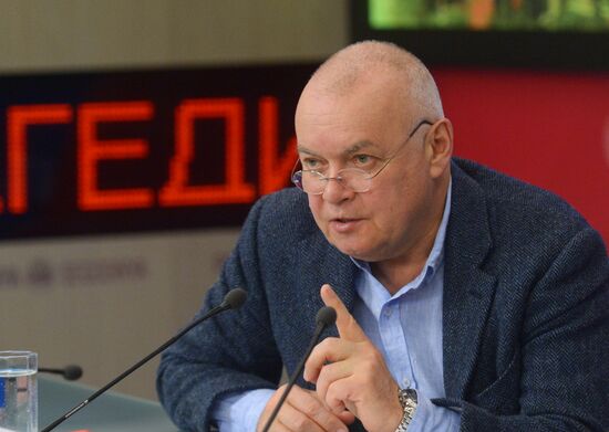 News conference by Kurchatov Institute President Mikhail Kovalchuk ...