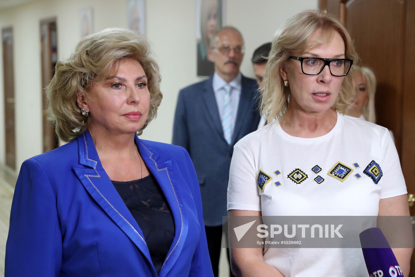 High commissioner for human rights in Russia Tatyana Moskalkova meets ...