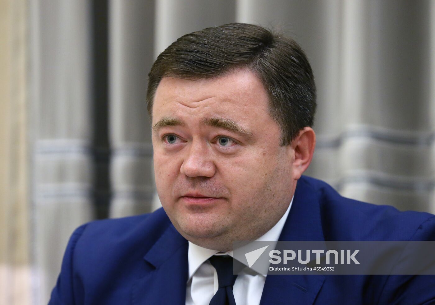 Prime Minister Dmitry Medvedev meets with Director of Russian Export ...