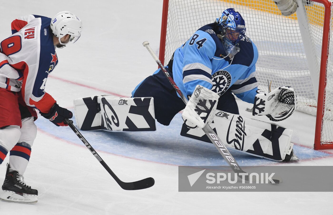 Russia Ice Hockey Sibir - CSKA | Sputnik Mediabank
