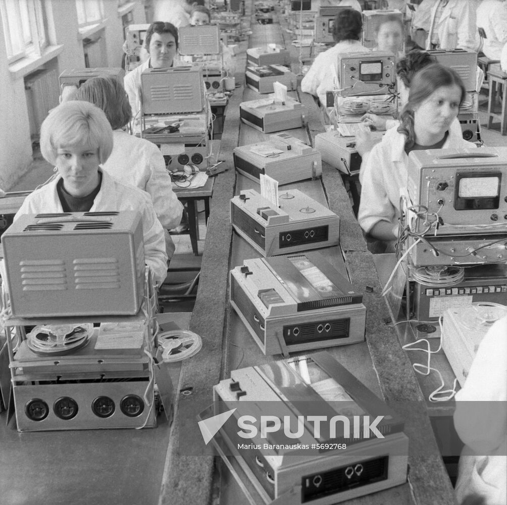 Vilnius electrotechnical plant "Elfa" | Sputnik Mediabank