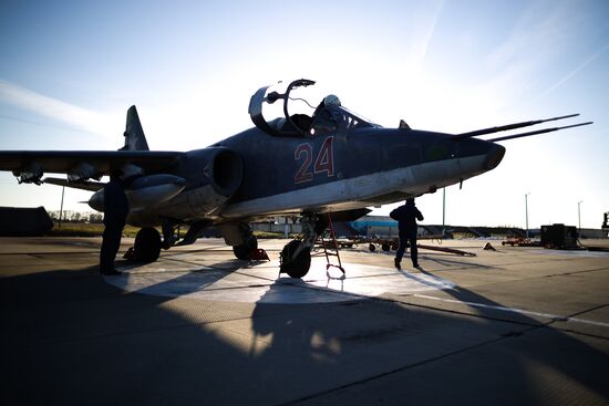 Russia Su-25SM3 Attack Aircraft | Sputnik Mediabank