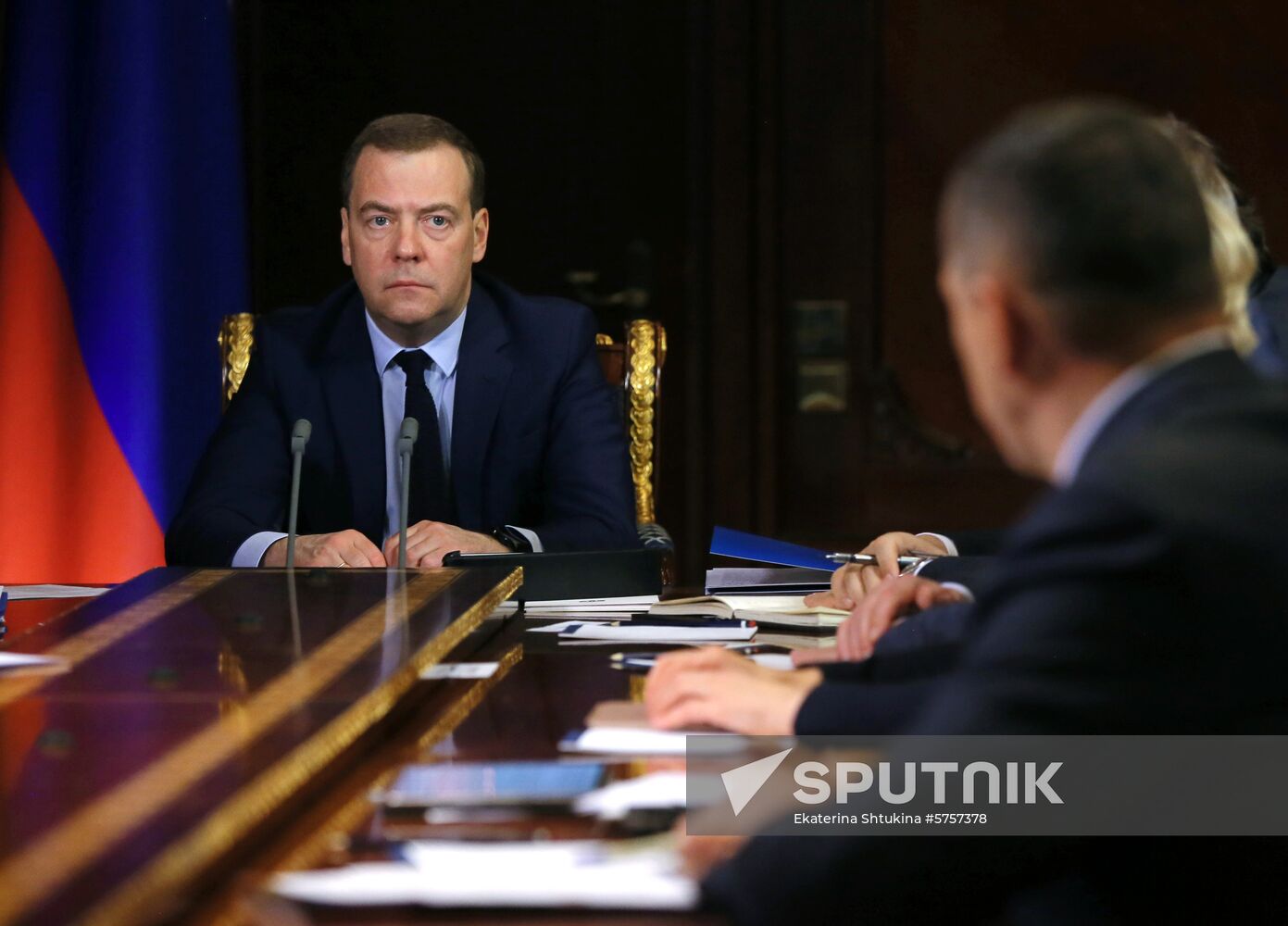Prime Minister Dmitry Medvedev chairs meeting with deputy prime ministers | Sputnik Mediabank