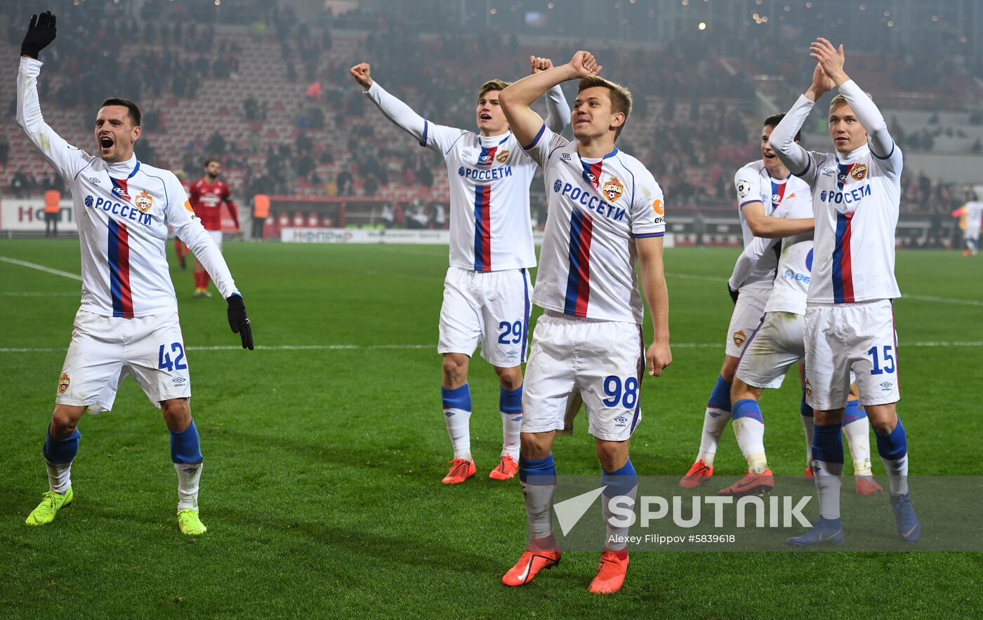 Russia Soccer Premier-League Spartak - CSKA | Sputnik Mediabank