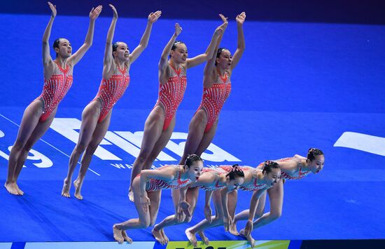 South Korea Aquatics Worlds Team Technical | Sputnik Mediabank