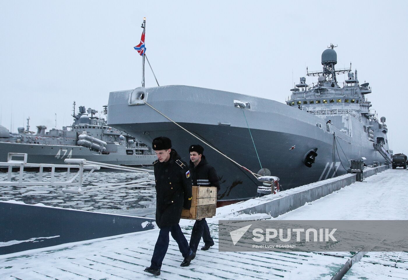 Russia Pyotr Morgunov Landing Ship | Sputnik Mediabank