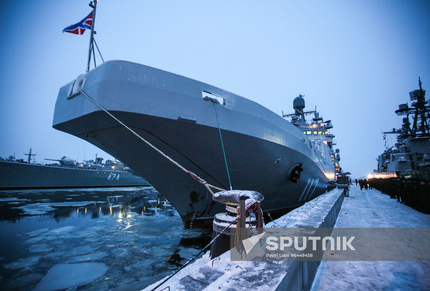 Russia Pyotr Morgunov Landing Ship | Sputnik Mediabank