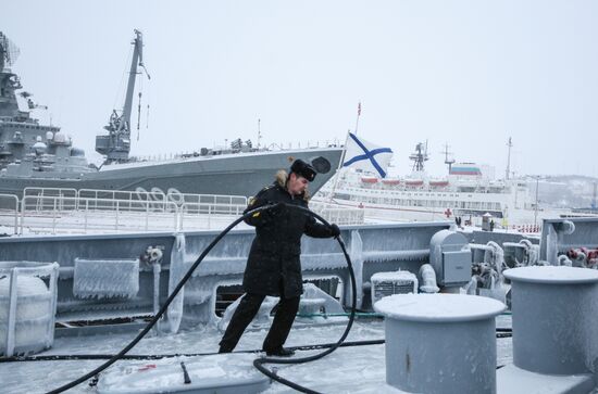 Russia Pyotr Morgunov Landing Ship | Sputnik Mediabank