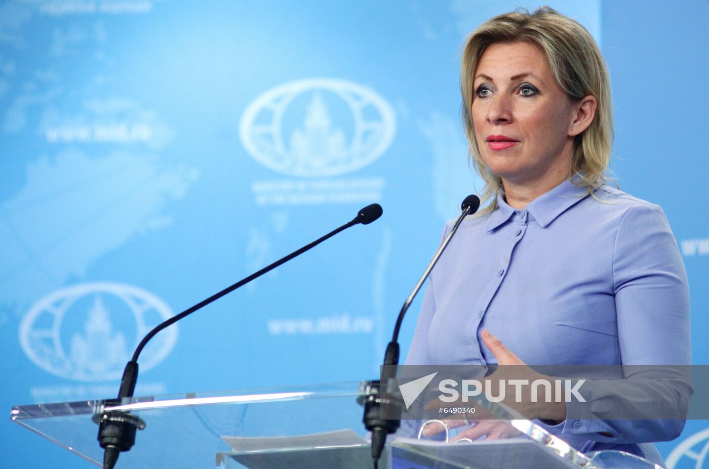 Russia Zakharova Briefing | Sputnik Mediabank