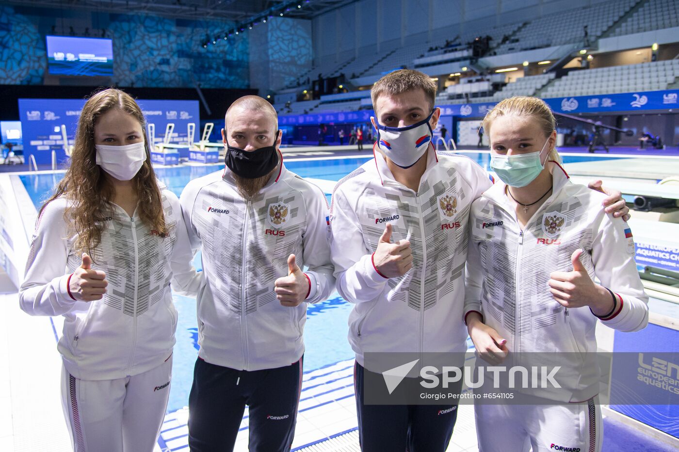 Hungary European Aquatics Championship Diving Teams | Sputnik Mediabank