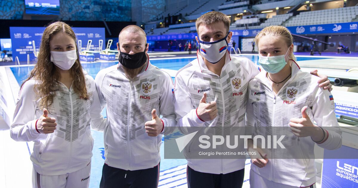 Hungary European Aquatics Championship Diving Teams | Sputnik Mediabank