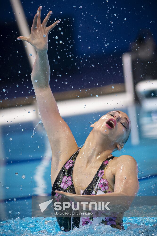 Hungary European Aquatics Championship Artistic Swimming Solo | Sputnik Mediabank