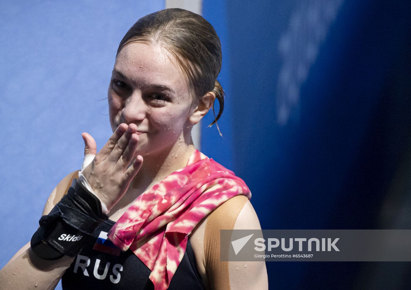 Hungary European Aquatics Championship Diving Women Platform | Sputnik Mediabank
