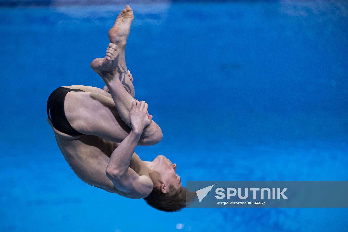 Hungary European Aquatics Championship Diving Men Springboard | Sputnik Mediabank