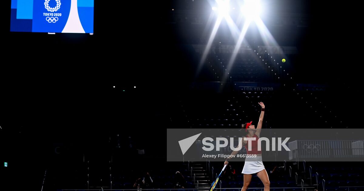 Japan Olympics 2020 Tennis Women Singles Bencic - Vondrousova | Sputnik ...