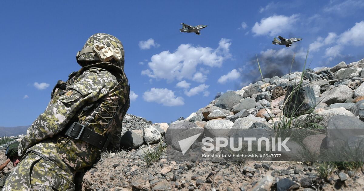 Kyrgyzstan CSTO Military Drills | Sputnik Mediabank