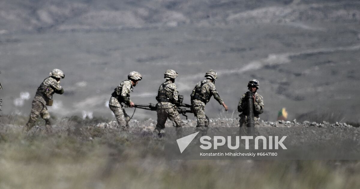 Kyrgyzstan CSTO Military Drills | Sputnik Mediabank