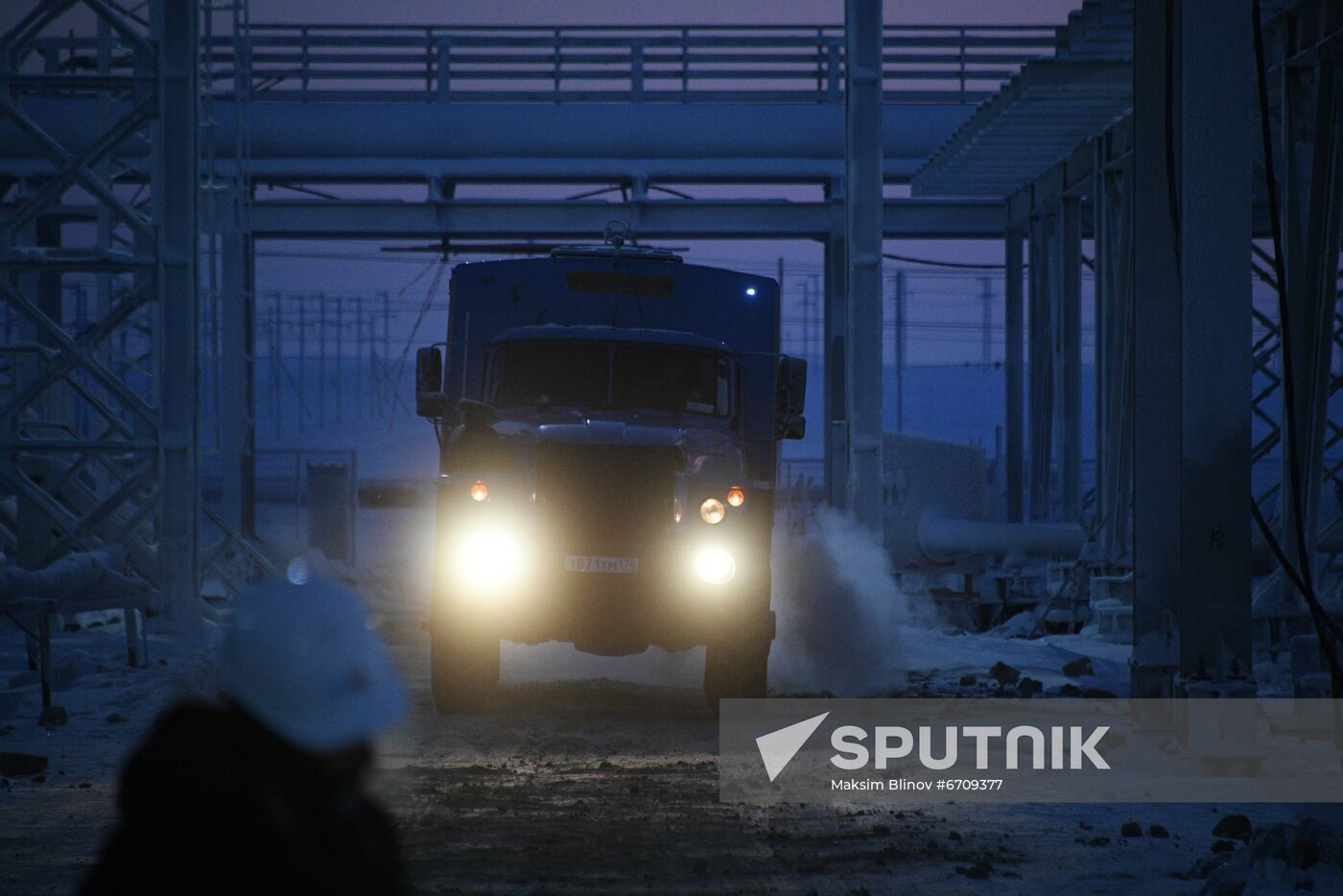 Russia Gas Arctic LNG 2 Project | Sputnik Mediabank