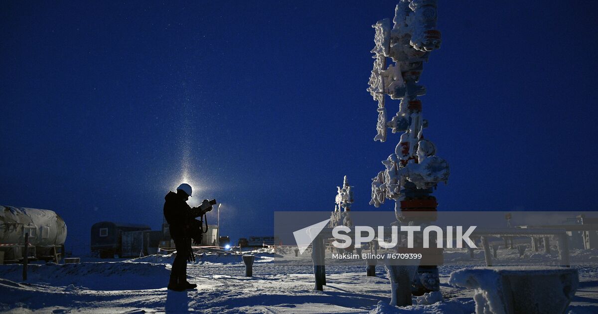 Russia Gas Arctic LNG 2 Project | Sputnik Mediabank