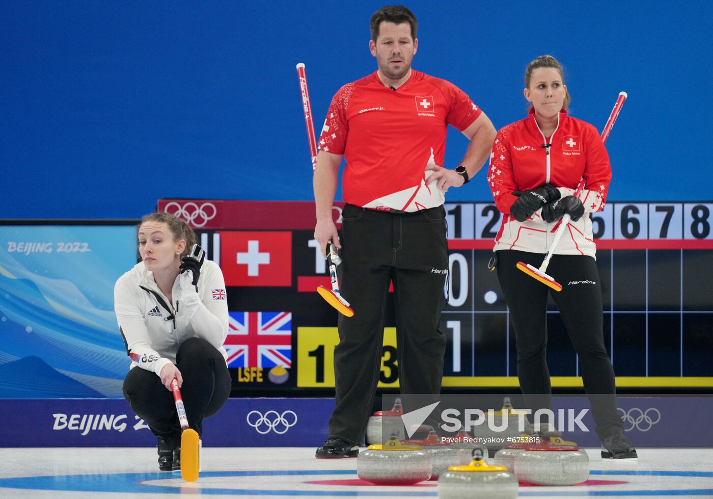 China Olympics 2022 Curling Mixed Doubles | Sputnik Mediabank