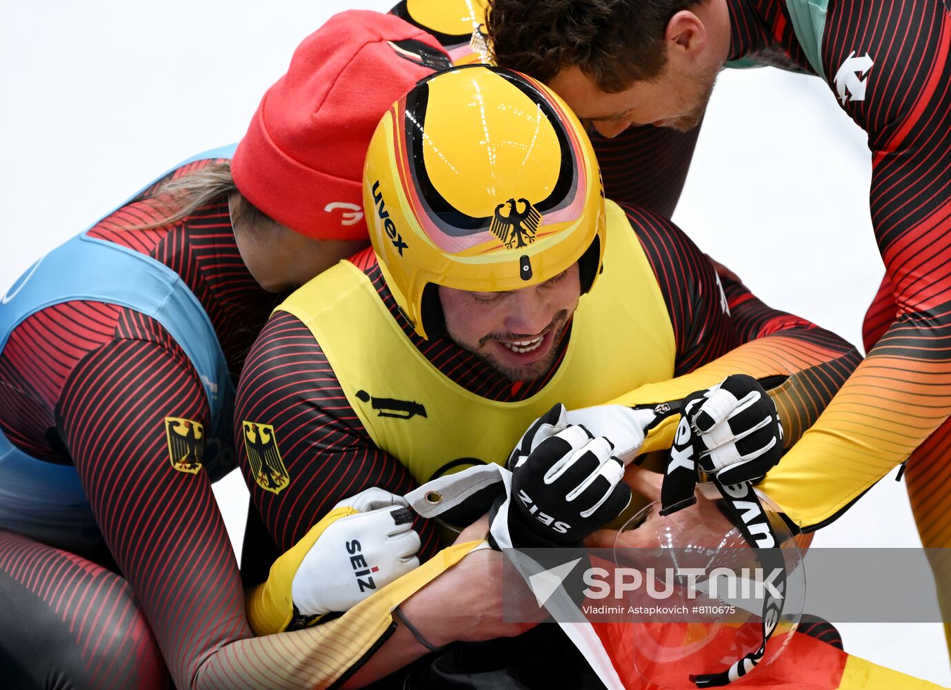 China Olympics 2022 Luge Team Relay | Sputnik Mediabank