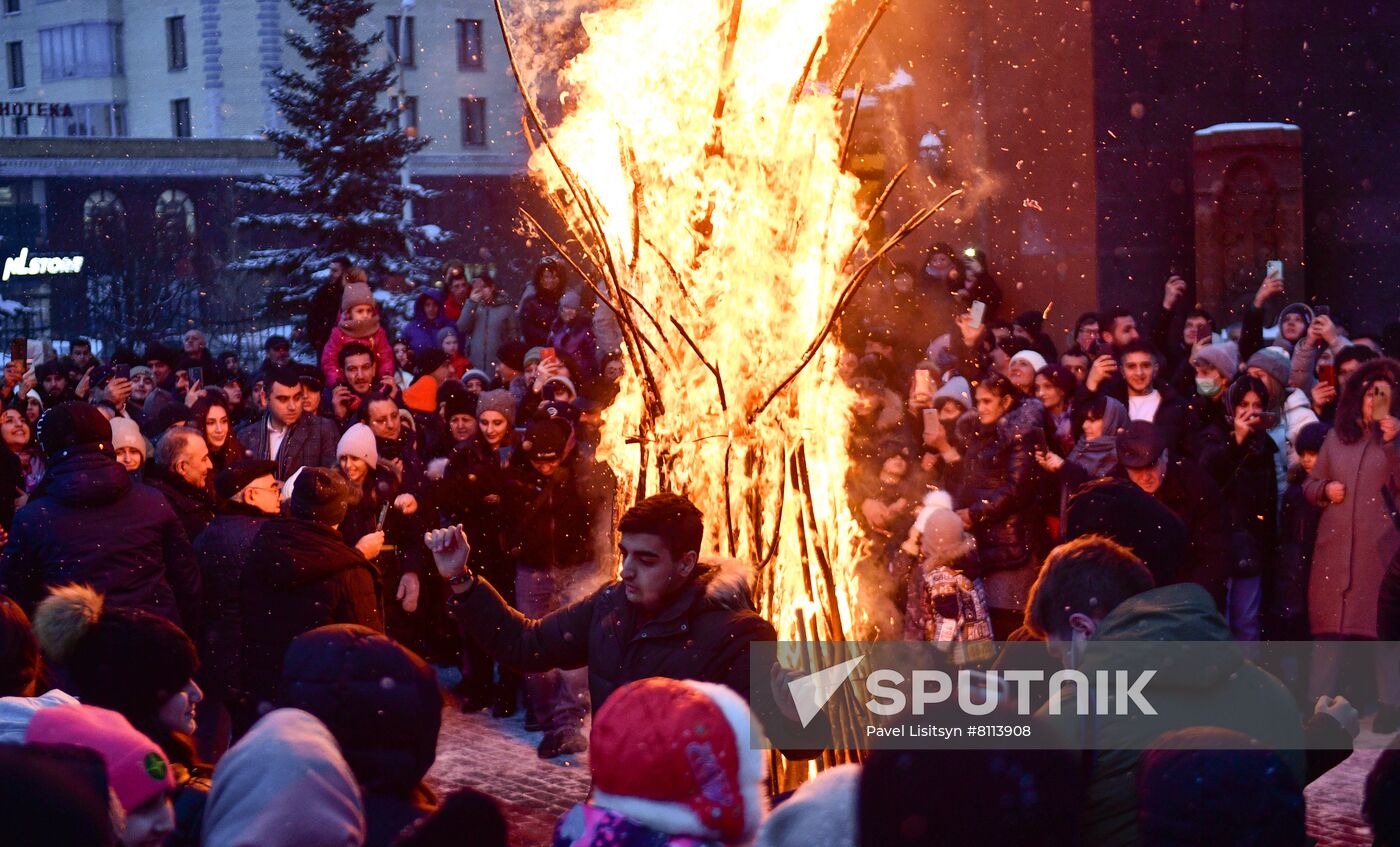 Russia Armenia Trndez Celebration | Sputnik Mediabank