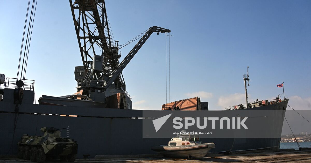 Ukraine Russia Naval Ship | Sputnik Mediabank