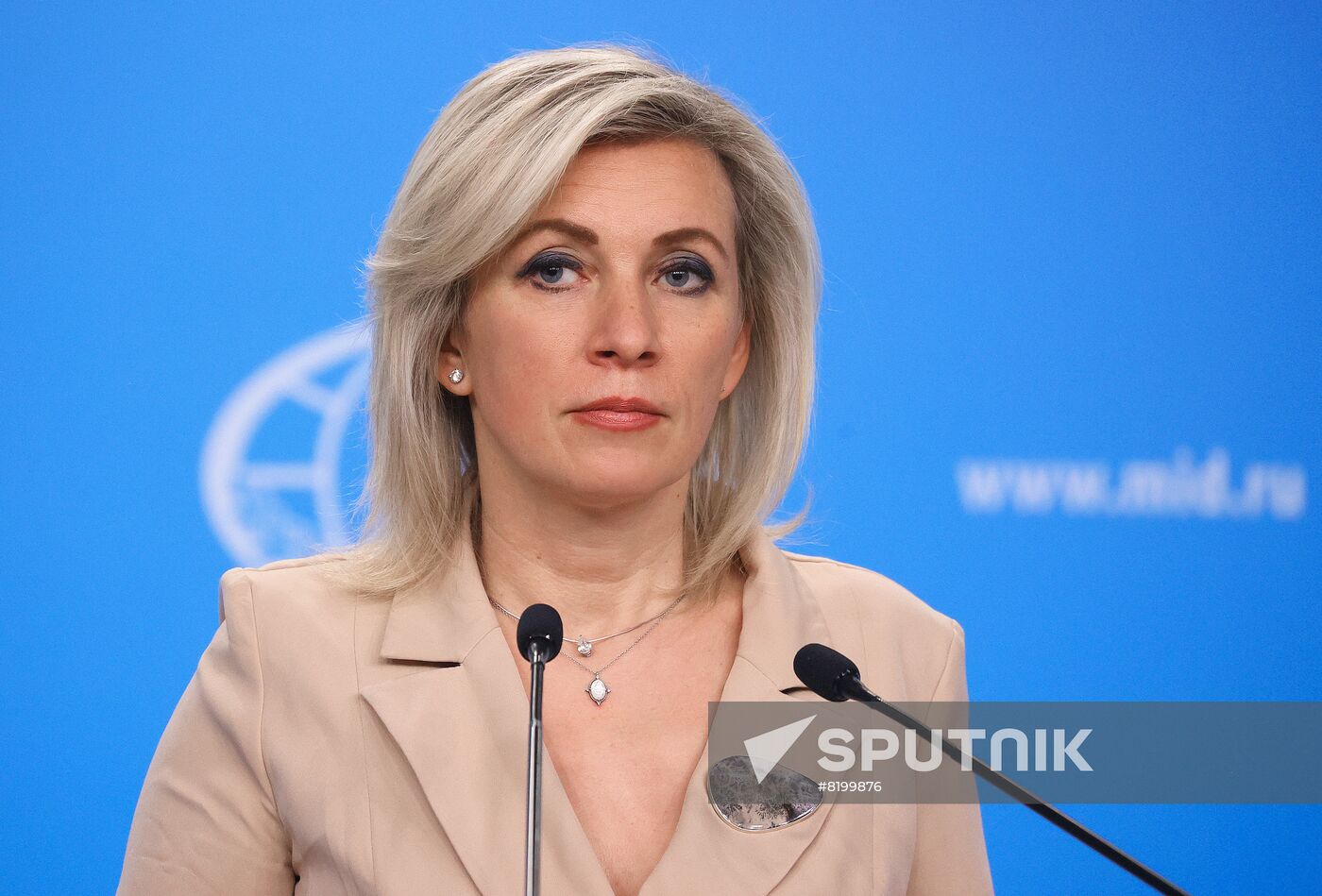 Russia Zakharova Briefing | Sputnik Mediabank
