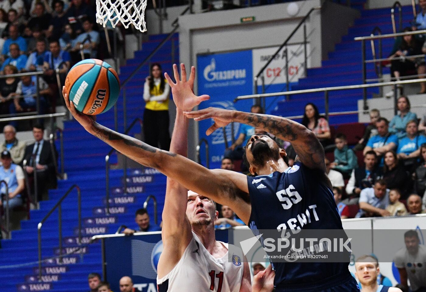 Russia Basketball United League Zenit - CSKA | Sputnik Mediabank