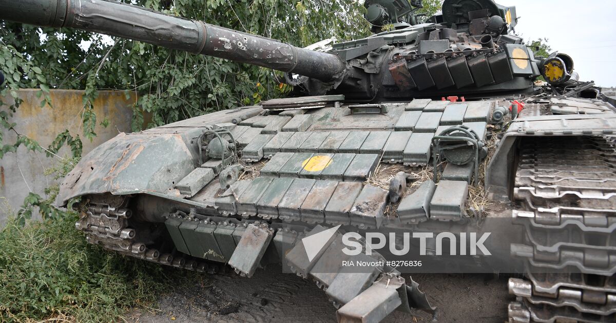 Ukraine Russia Military Operation Tank | Sputnik Mediabank