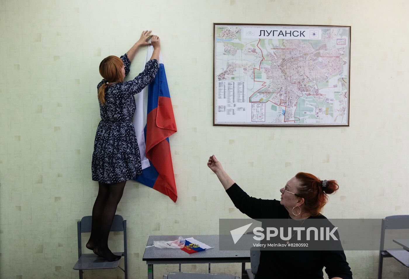 DPR LPR Ukraine Russia Joining Referendum Preparations | Sputnik Mediabank