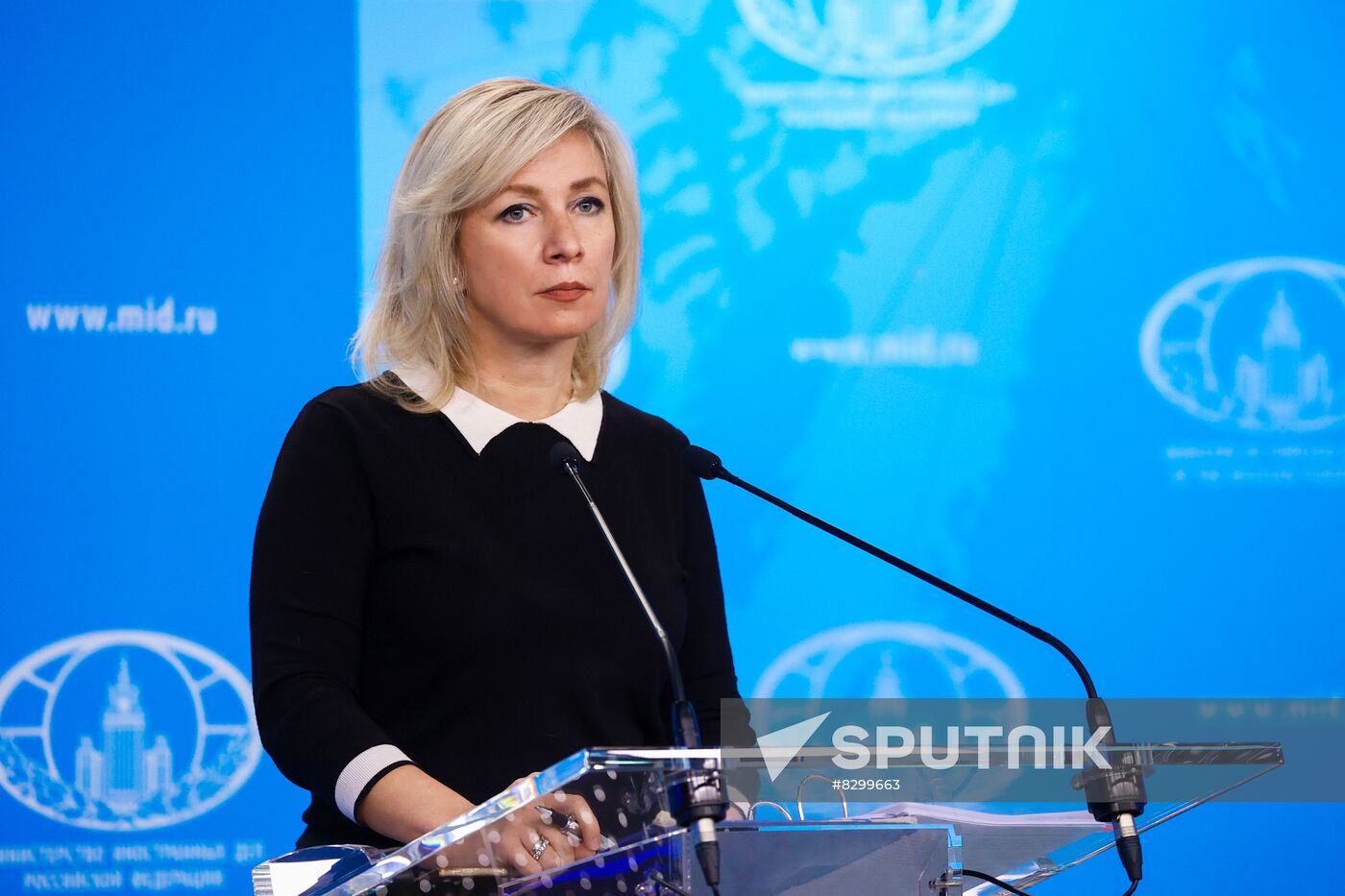 Russia Zakharova Briefing | Sputnik Mediabank