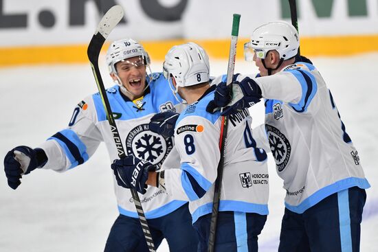 Russia Ice Hockey Kontinental League Avtomobilist - Sibir | Sputnik ...