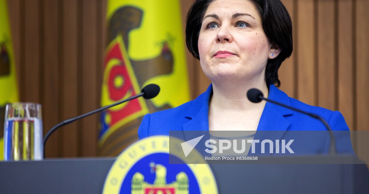 Moldova Prime Minister Resignation Sputnik Mediabank