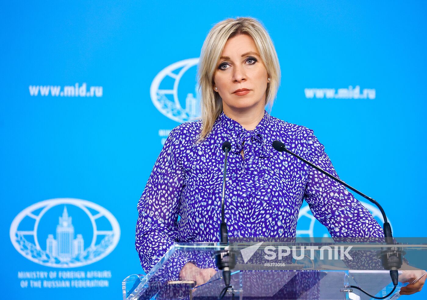 Russia Zakharova Briefing | Sputnik Mediabank