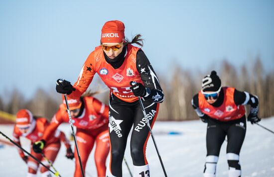 Russia Cross-Country Skiing Competition Women | Sputnik Mediabank