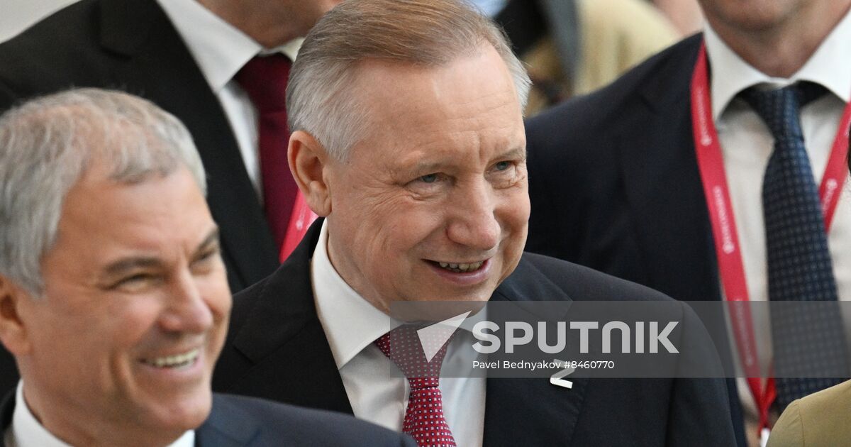 SPIEF-2023. Guests ahead of the plenary session | Sputnik Mediabank