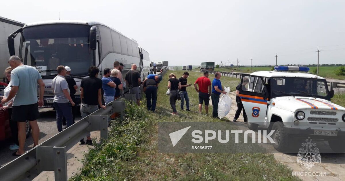 Russia Mutiny Attempt Security Measures Rostov Region | Sputnik Mediabank