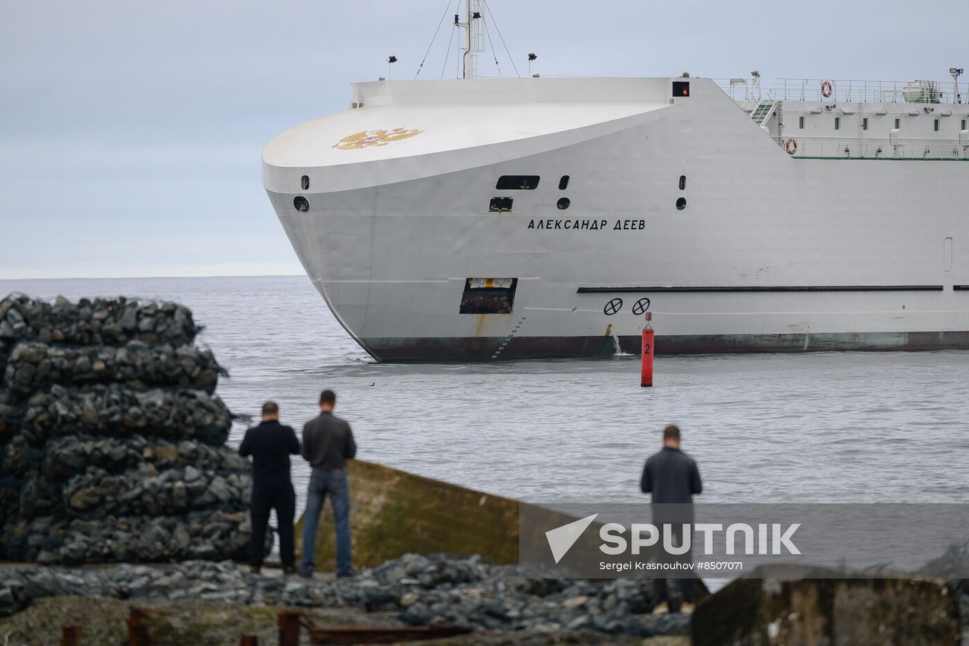 Ferry Alexander Deyev on Sakhalin Island | Sputnik Mediabank