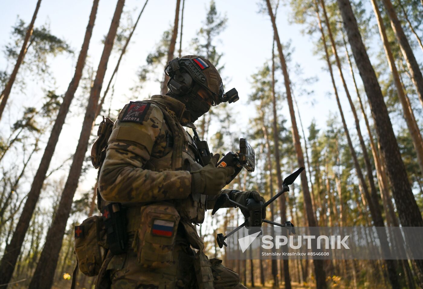 Russia Ukraine Military Operation Recon Battalion | Sputnik Mediabank