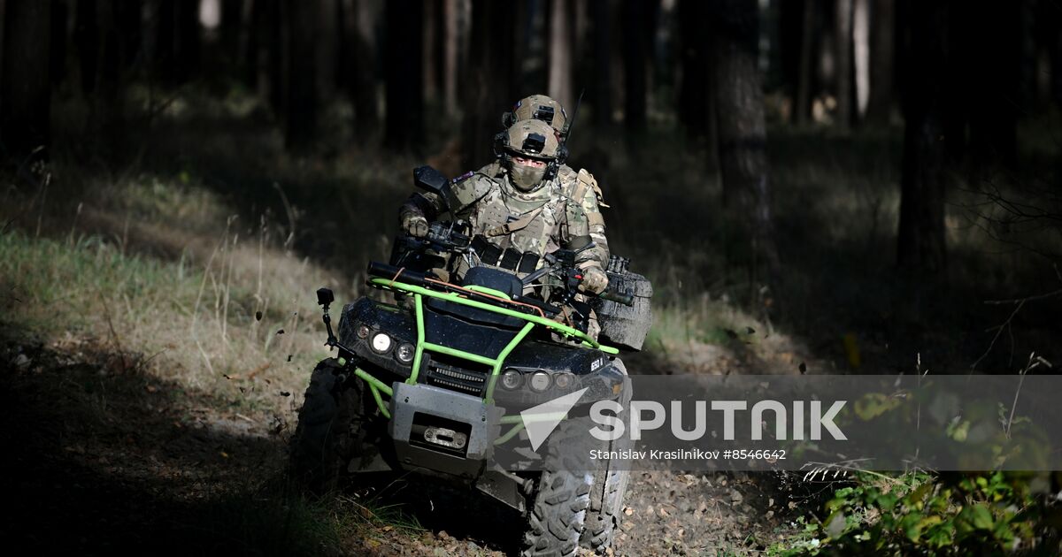 Russia Ukraine Military Operation Recon Battalion | Sputnik Mediabank