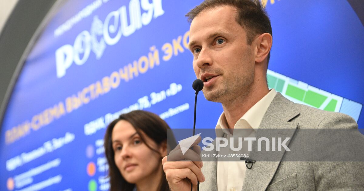 International RUSSIA EXPO forum and exhibition. Author's tour with ...