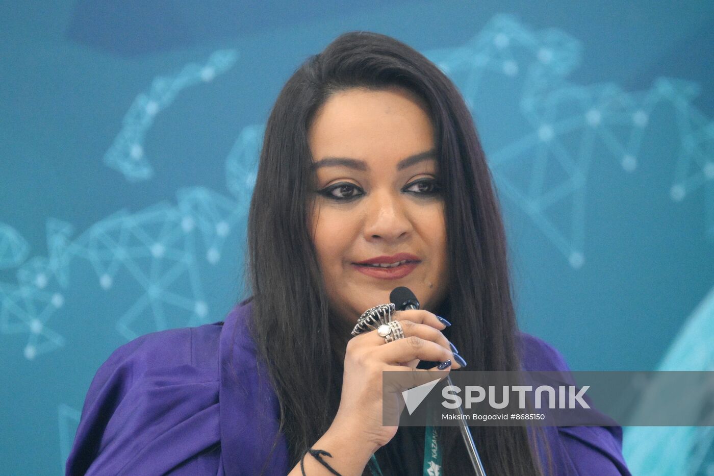 KAZANFORUM 2024. Islamic fashion: National motifs and accessories | Sputnik Mediabank