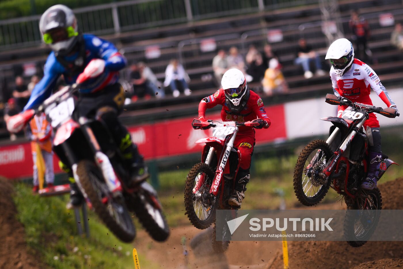 Russia Supercross Motorcycle Championship | Sputnik Mediabank