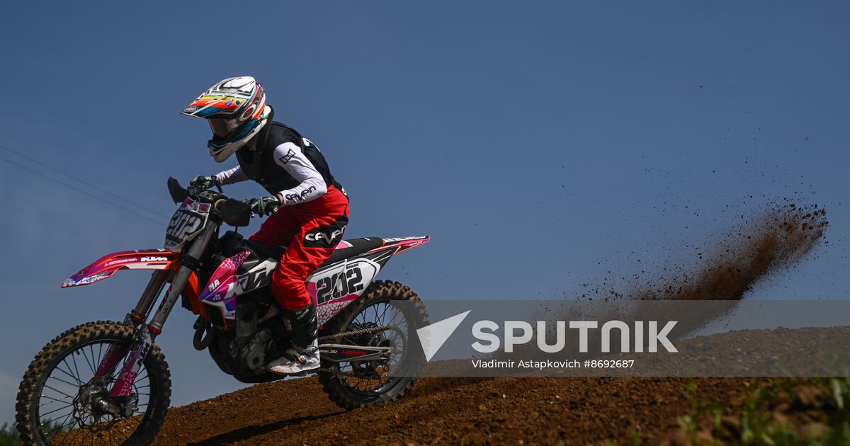 Russia Supercross Motorcycle Championship | Sputnik Mediabank