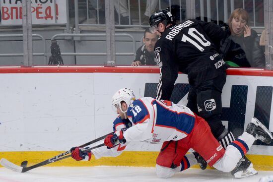 Russia Ice Hockey Kontinental League Traktor - CSKA | Sputnik Mediabank